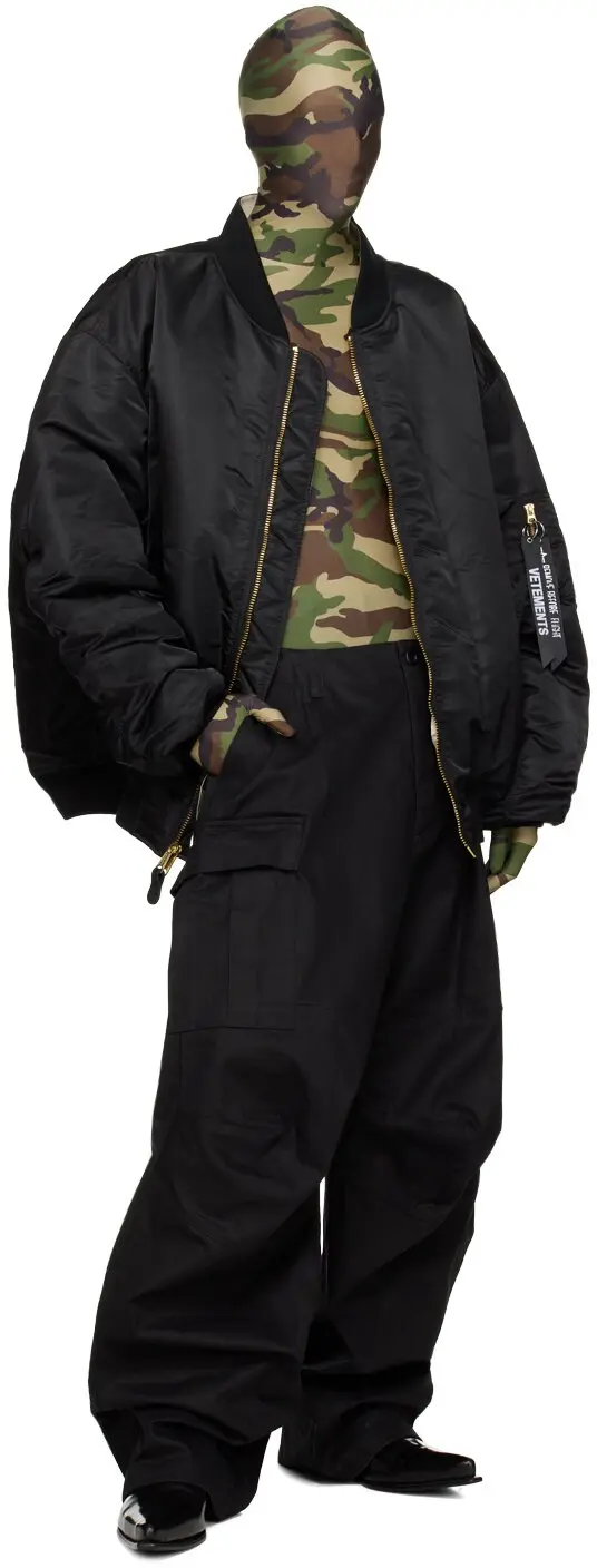 Vetements Long-sleeved Bomber Jacket