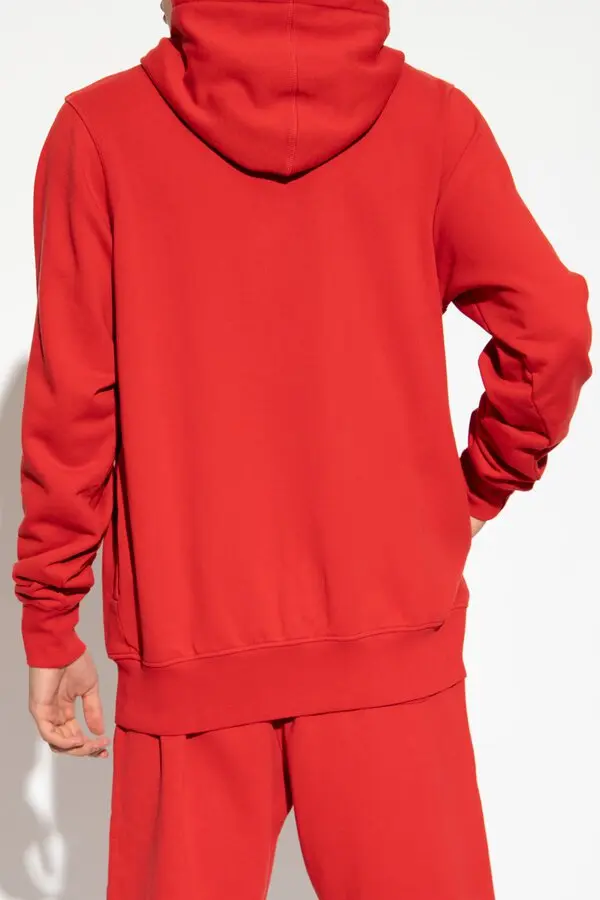 Casablanca Logo-patch Zip-neck Hoodie
