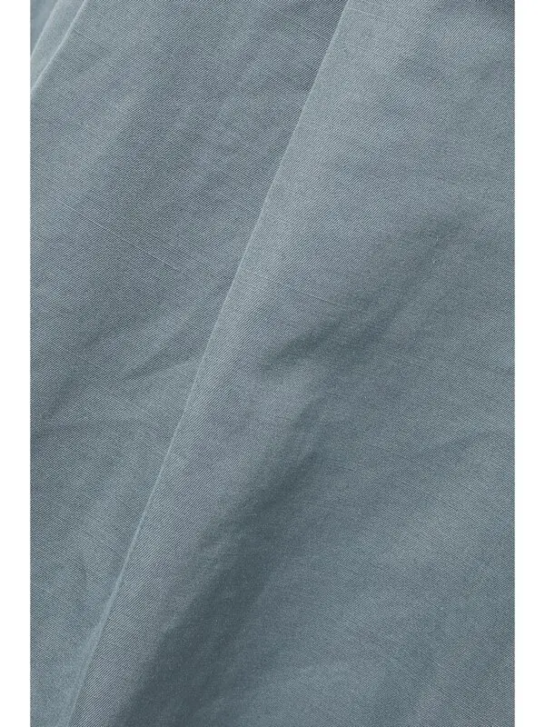 THE ROW Wide-leg Cotton-ramie Trousers - No