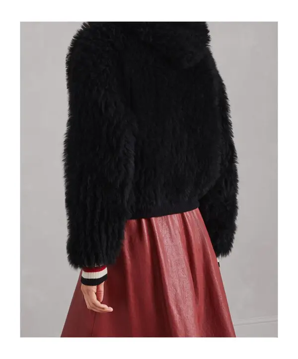 Brunello Cucinelli Shearling Bomber Jacket
