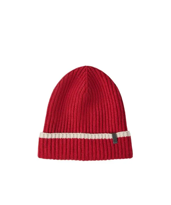 Brunello Cucinelli Cashmere Beanie - Red