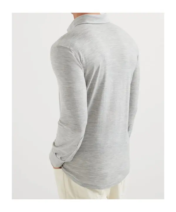 Brunello Cucinelli Long Sleeve Knitted Shirt