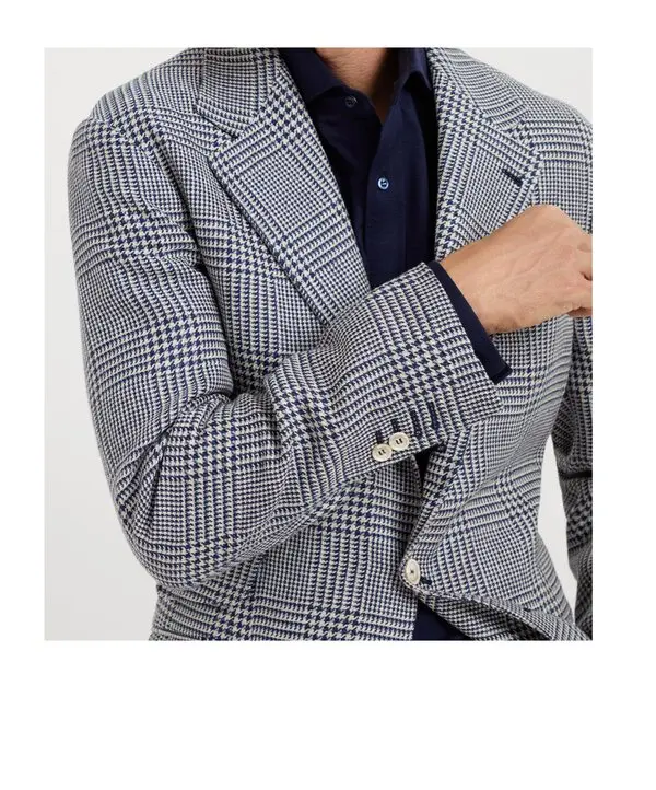 Brunello Cucinelli Puppytooth Blazer