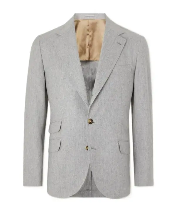 Brunello Cucinelli Long-sleeved Suit Jacket