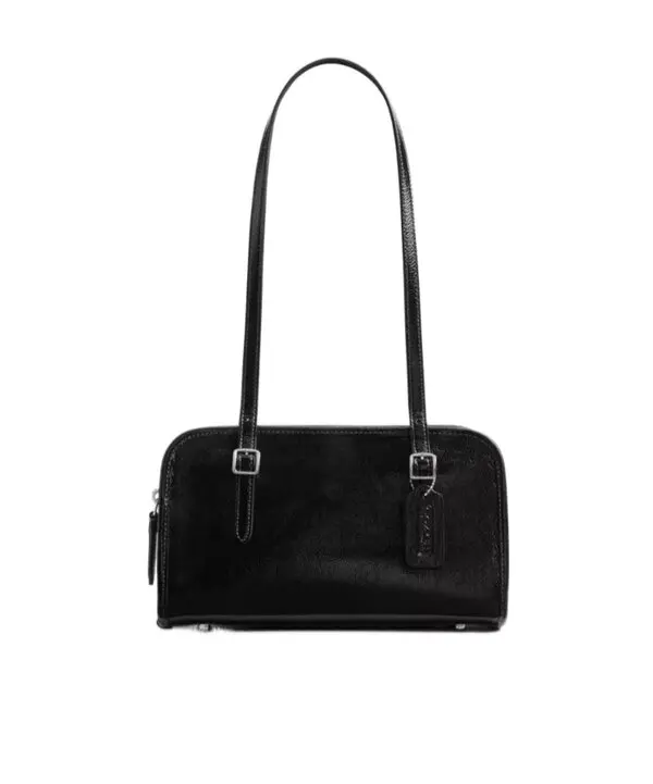 COACH Crinkle Patent Leather Tote Bag