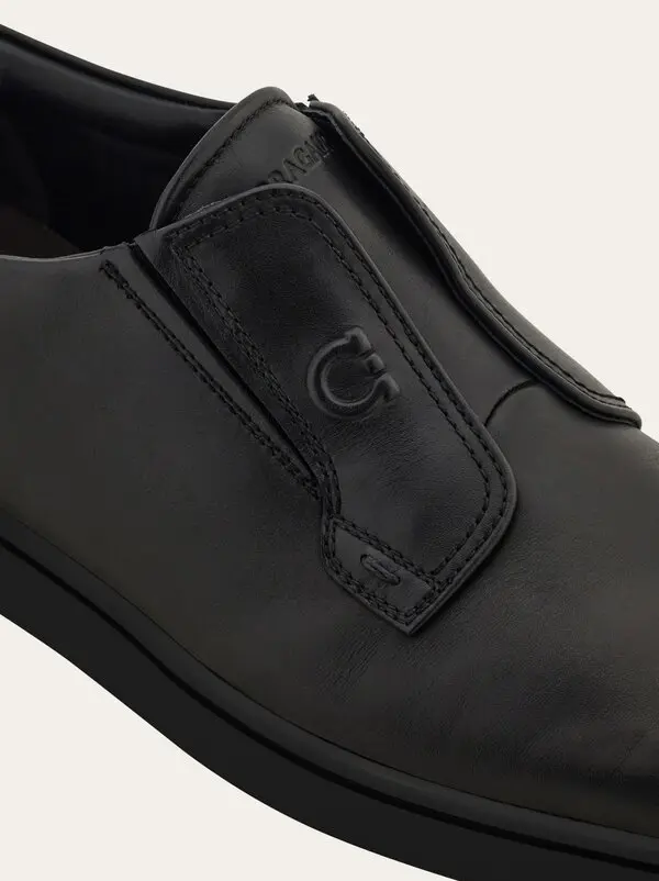 FERRAGAMO Round Toe Slip-on