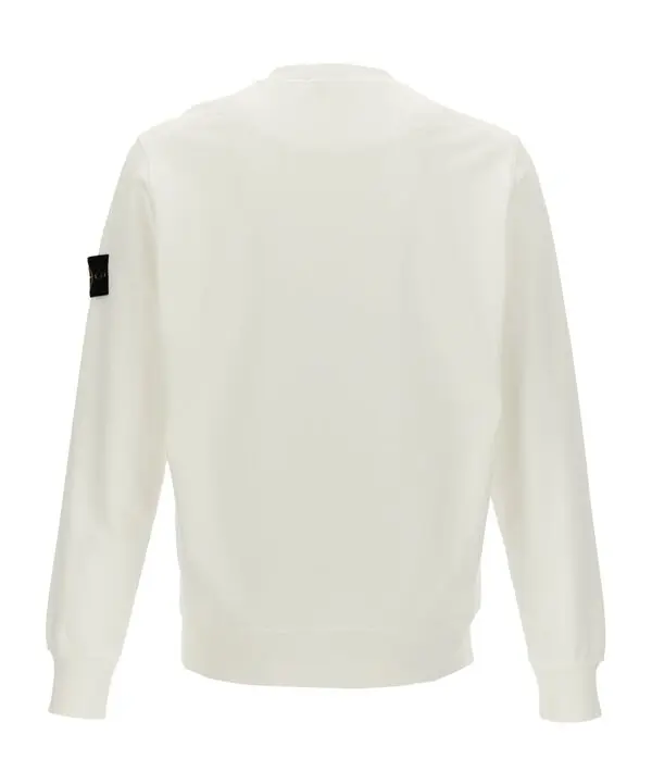 Stone Island Logo Patch Crewneck Sweatshirt