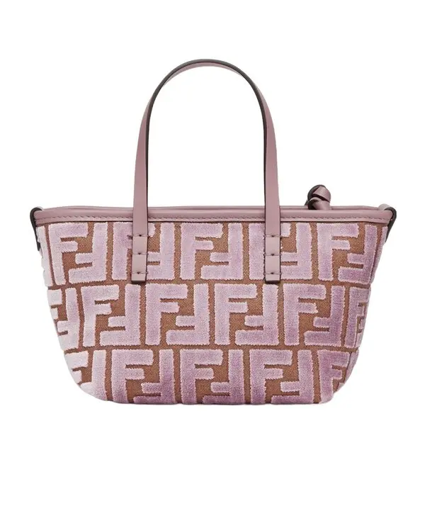 Fendi Roll Monogram Mini Tote Bag
