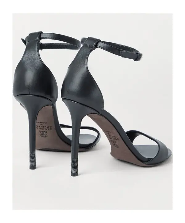Brunello Cucinelli Monili Heeled Sandals