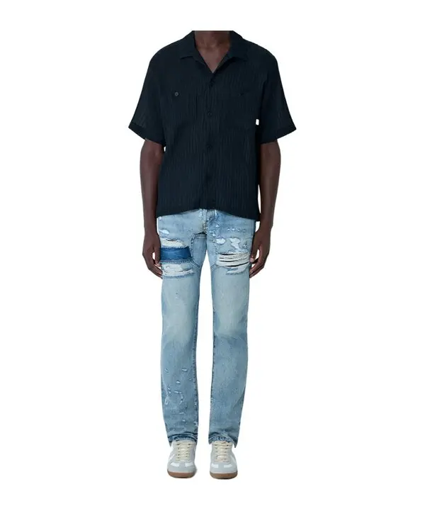 GALLERY DEPT. Playground Ribbed Short-sleeve Shirt