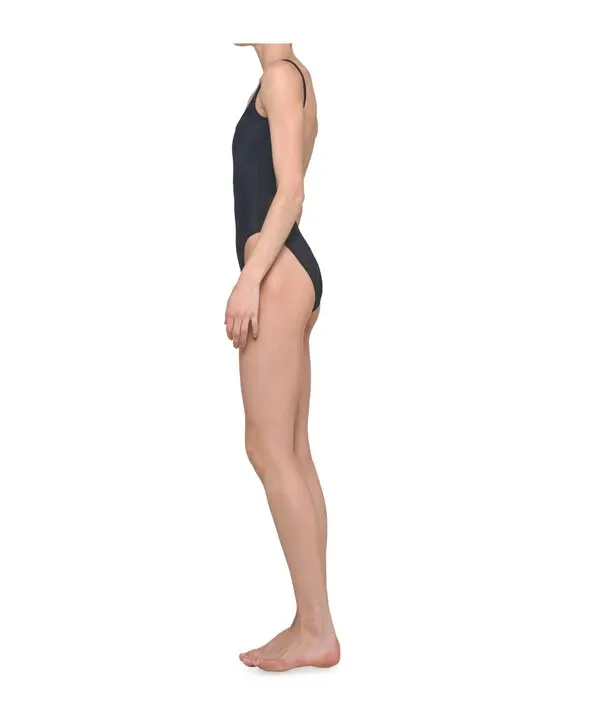 Norma Kamali Sleeveless One-piece Swimsuit With High-slit Legs