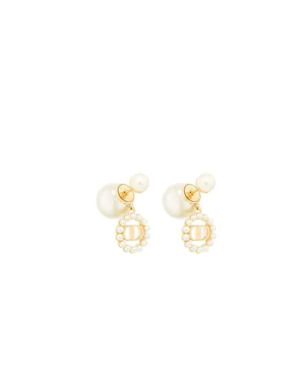 Dior Tribales Earrings - White
