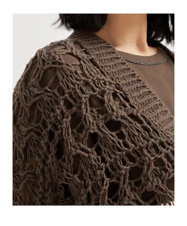 Brunello Cucinelli Open-knit Cardigan