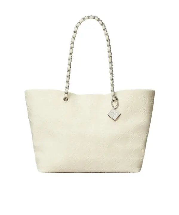 Tory Burch Ella Terry Chain Tote Bag