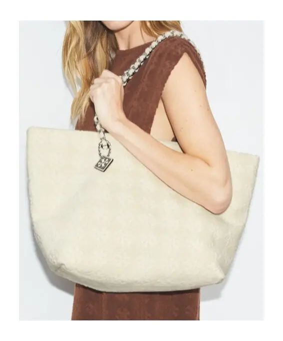 Tory Burch Ella Terry Chain Tote Bag