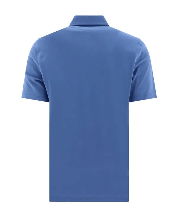 Brunello Cucinelli Short-sleeved Cotton Polo Shirt