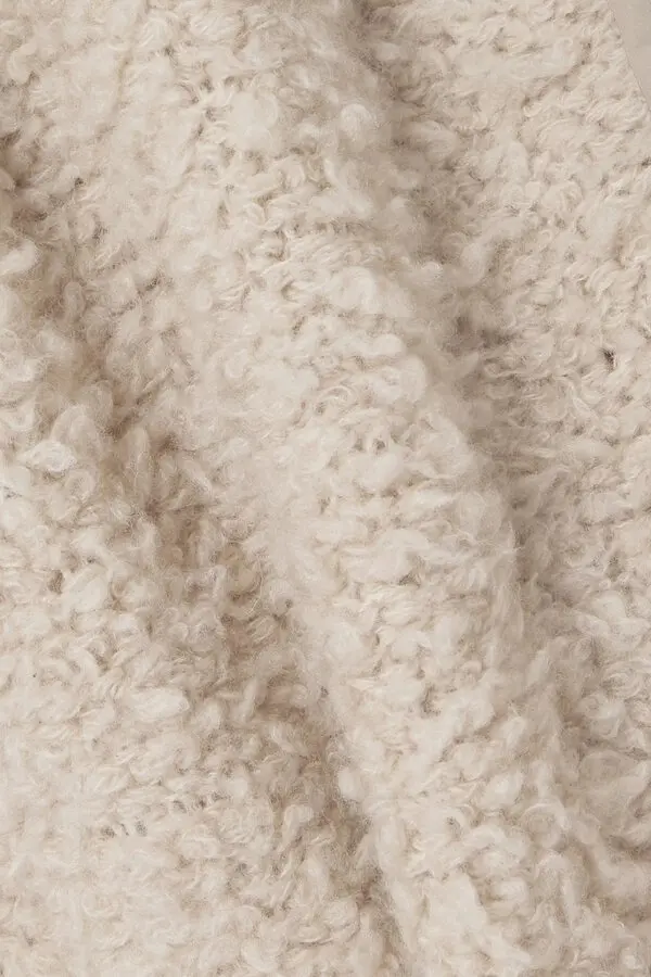 Brunello Cucinelli High-neck Zip-up Fleece Jacket