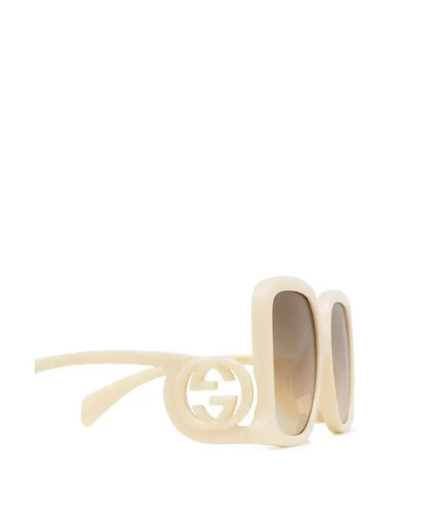 Gucci Rectangle Frame Sunglasses
