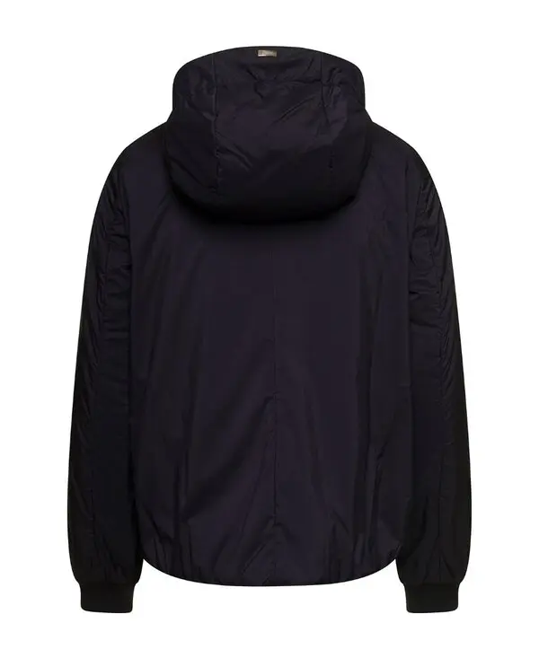 Herno Long Sleeve Drawstring Hood Jacket