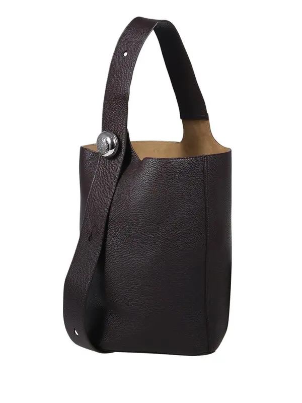 Loewe Large Pebble Button Tote Bag