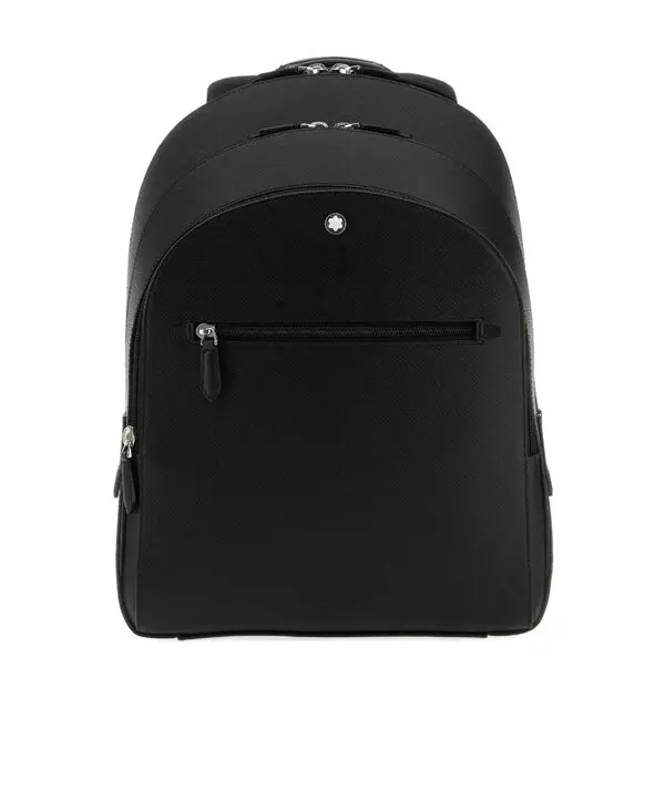 Montblanc Sartorial Leather Backpack - Black