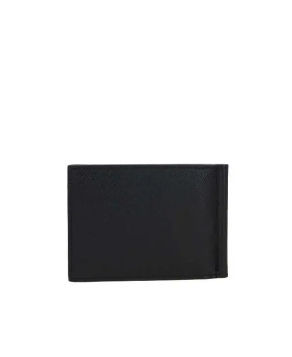 Montblanc Logo Plaque Bi-fold Card Case