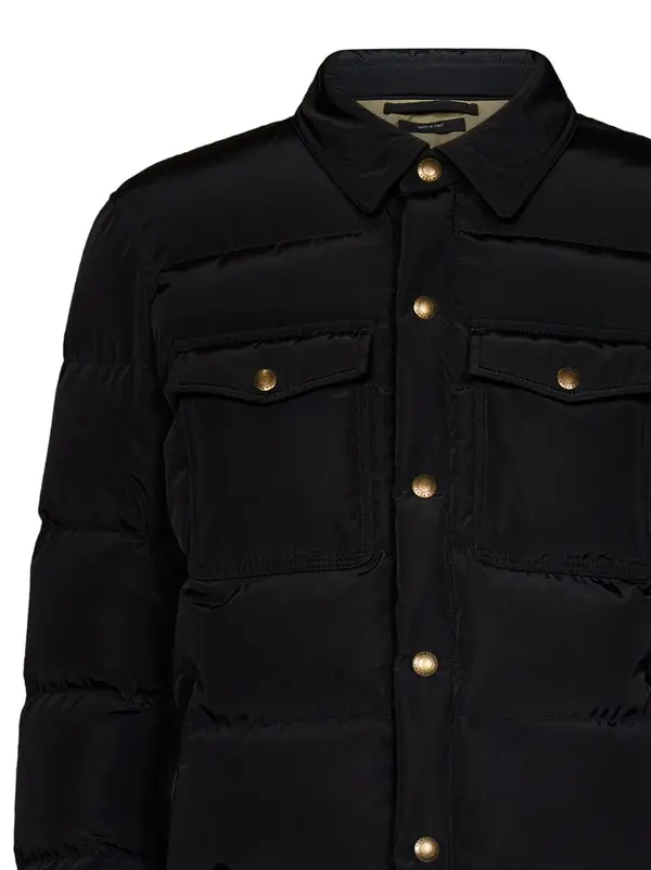 TOM FORD Techno Ottoman Padded Jacket - No