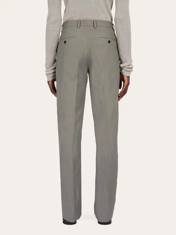 FERRAGAMO Belted Casual Pants