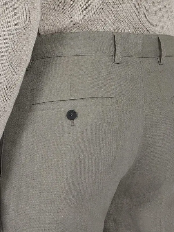 FERRAGAMO Belted Casual Pants