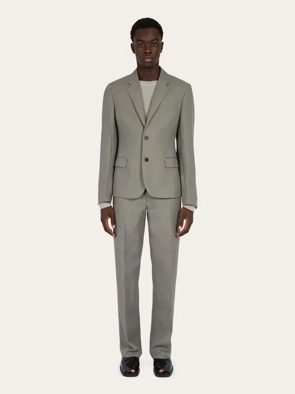 FERRAGAMO Belted Casual Pants