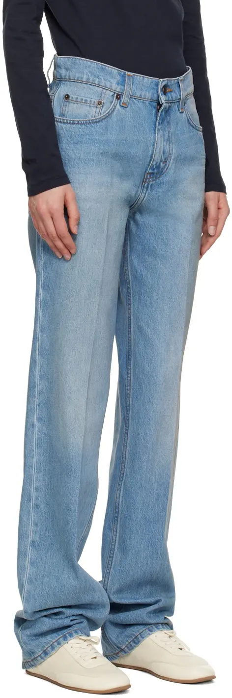 THE ROW Logo Jeans