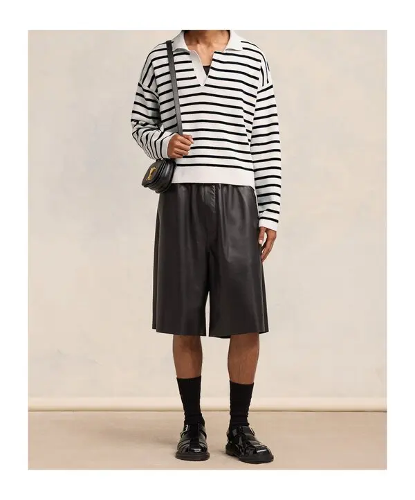 AMI Paris Striped Knitted Jumper