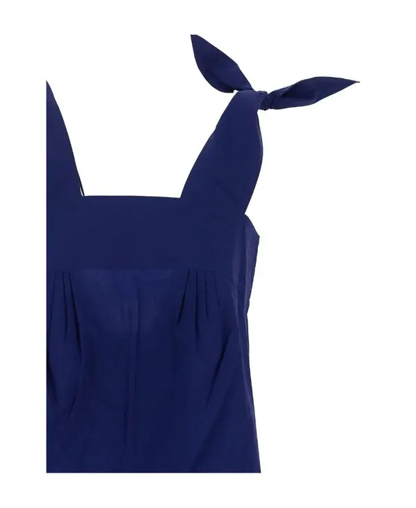 See By Chloé Sleeveless Top With Knotted Shoulder Straps