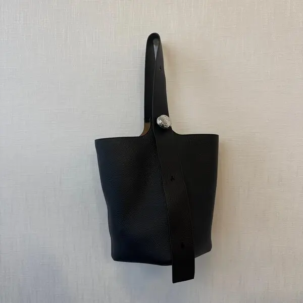 Loewe Pebble Button Detail Tote Bag