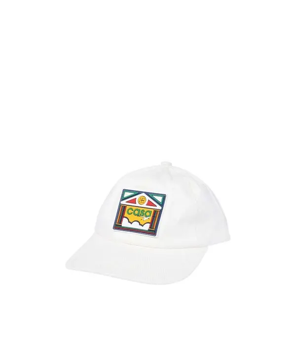 Casablanca Logo Baseball Cap - White