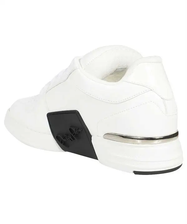 Philipp Plein Logo Low Upper Board Sneakers