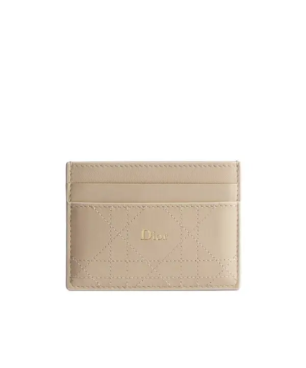 Dior Trianon Freesia Card Holder - Nude