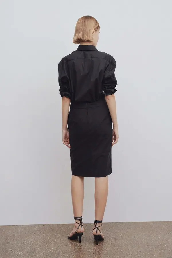THE ROW Front-split Midi Skirt