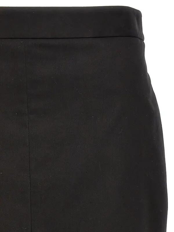THE ROW Front-split Midi Skirt