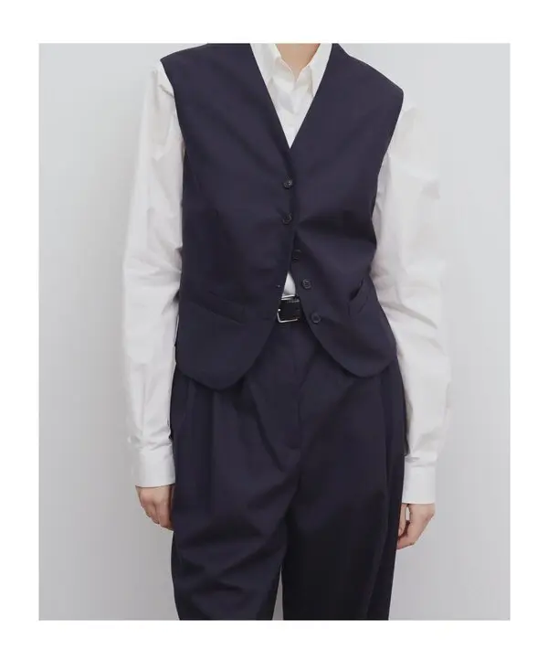 THE ROW Logo Vest