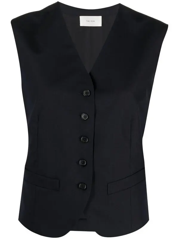 THE ROW Logo Vest