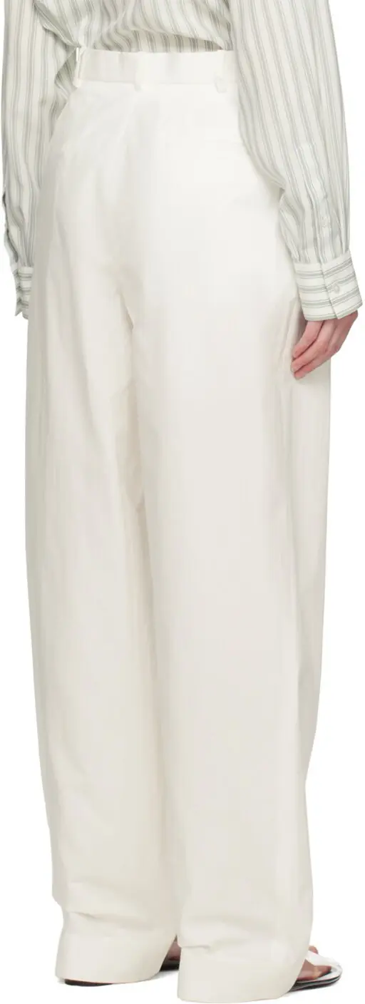 THE ROW Bufus Logo Casual Pants