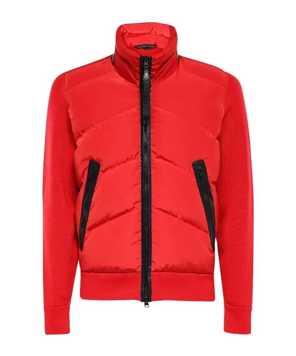 TOM FORD Long-sleeved Casual Jacket - Red