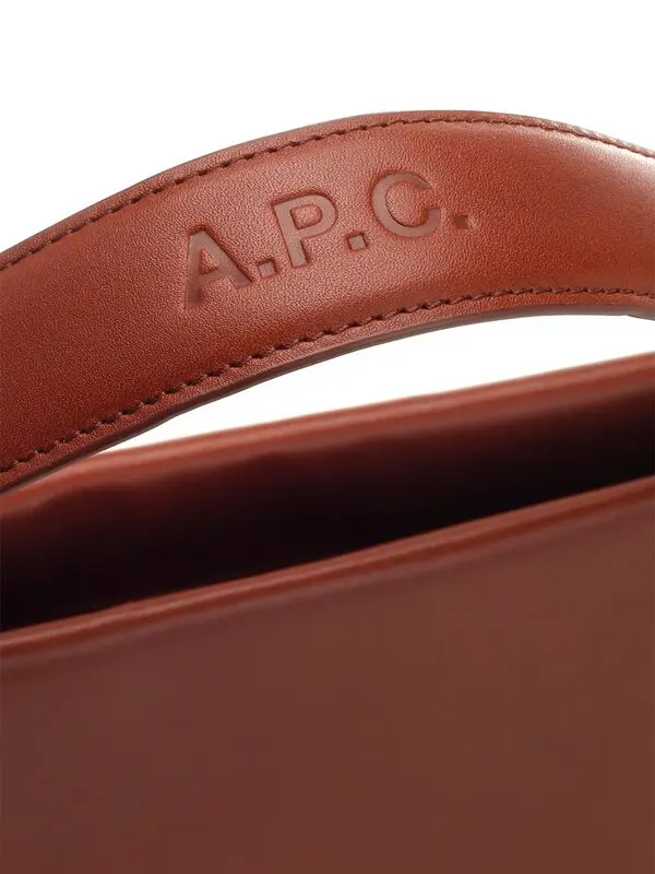 A.p.c. Printed Logo Shoulder Bag