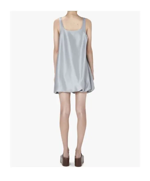 J.W.ANDERSON Jw Anderson Twisted Sleeveless Satin Mini Dress