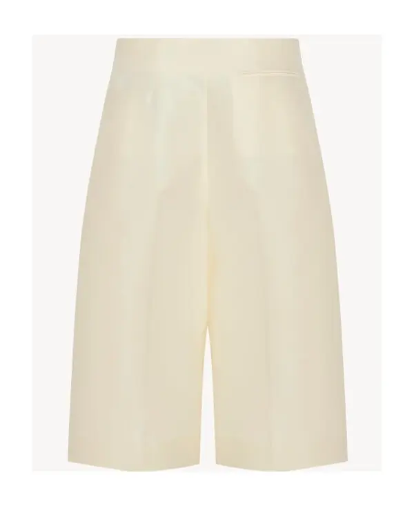 THE ROW Wool Shorts