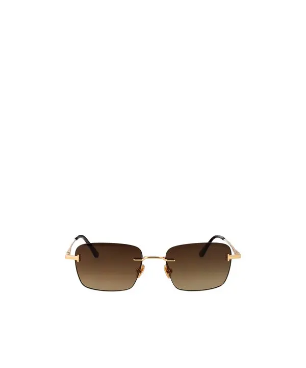 TOM FORD Rectangle Rimless Sunglasses