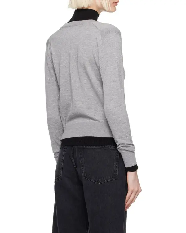 Maison Kitsuné Baby Fox Patch Regular Cardigan