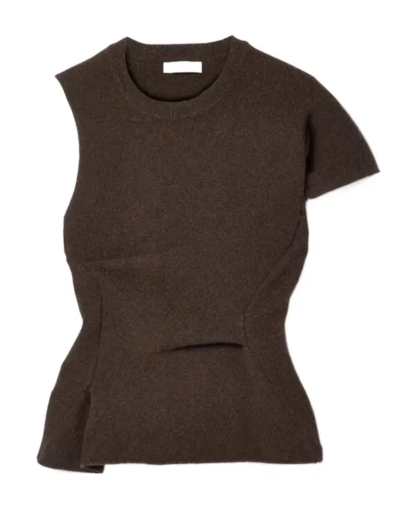 THE ROW Asymmetrical Knit Sweater