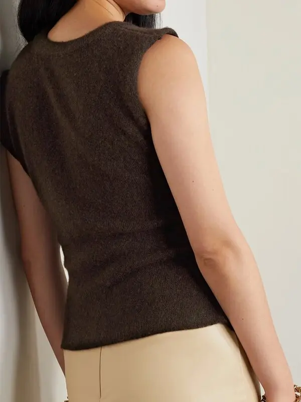 THE ROW Asymmetrical Knit Sweater